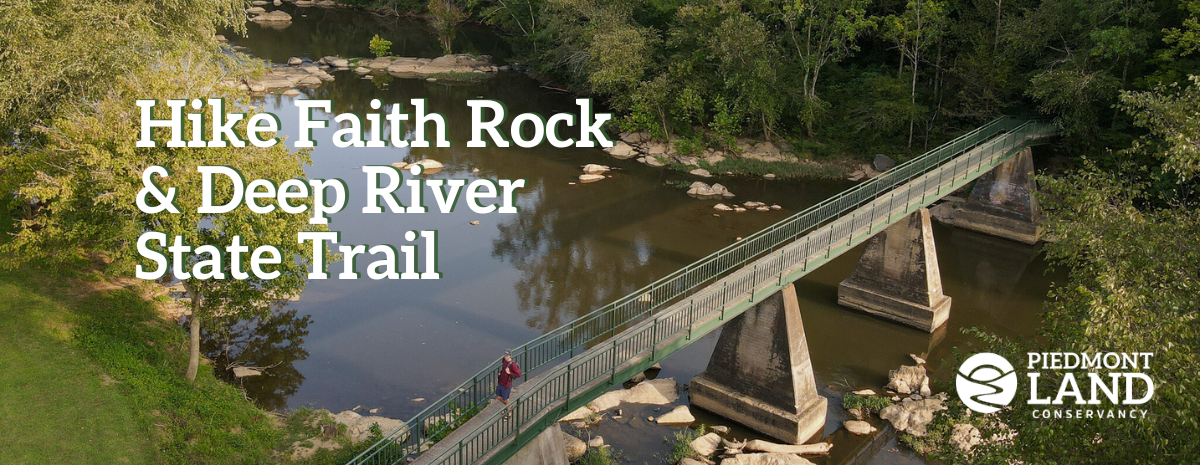Hike Faith Rock and the Deep River State Trail in Franklinville